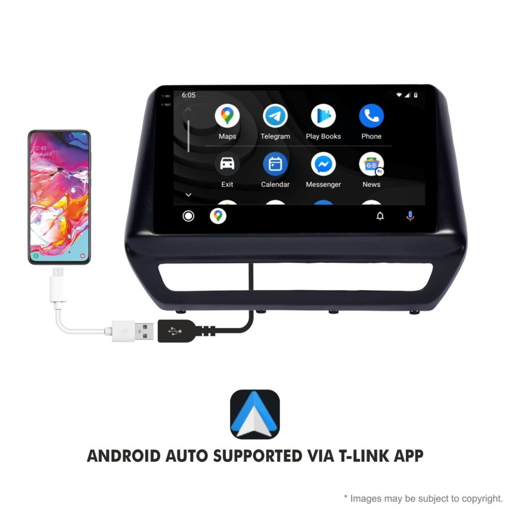 Renault Triber Android Music System With Wireless Apple Carplay and ...